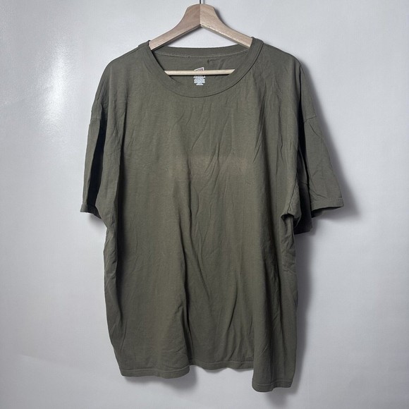 Soffe | Shirts | Soffe T Shirt Mens Xl Army Green Made In Usa Cotton ...